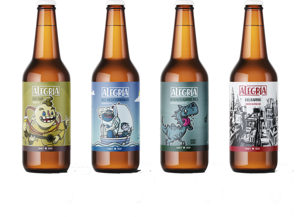 Botellas Alegría - Cervezas Alegria